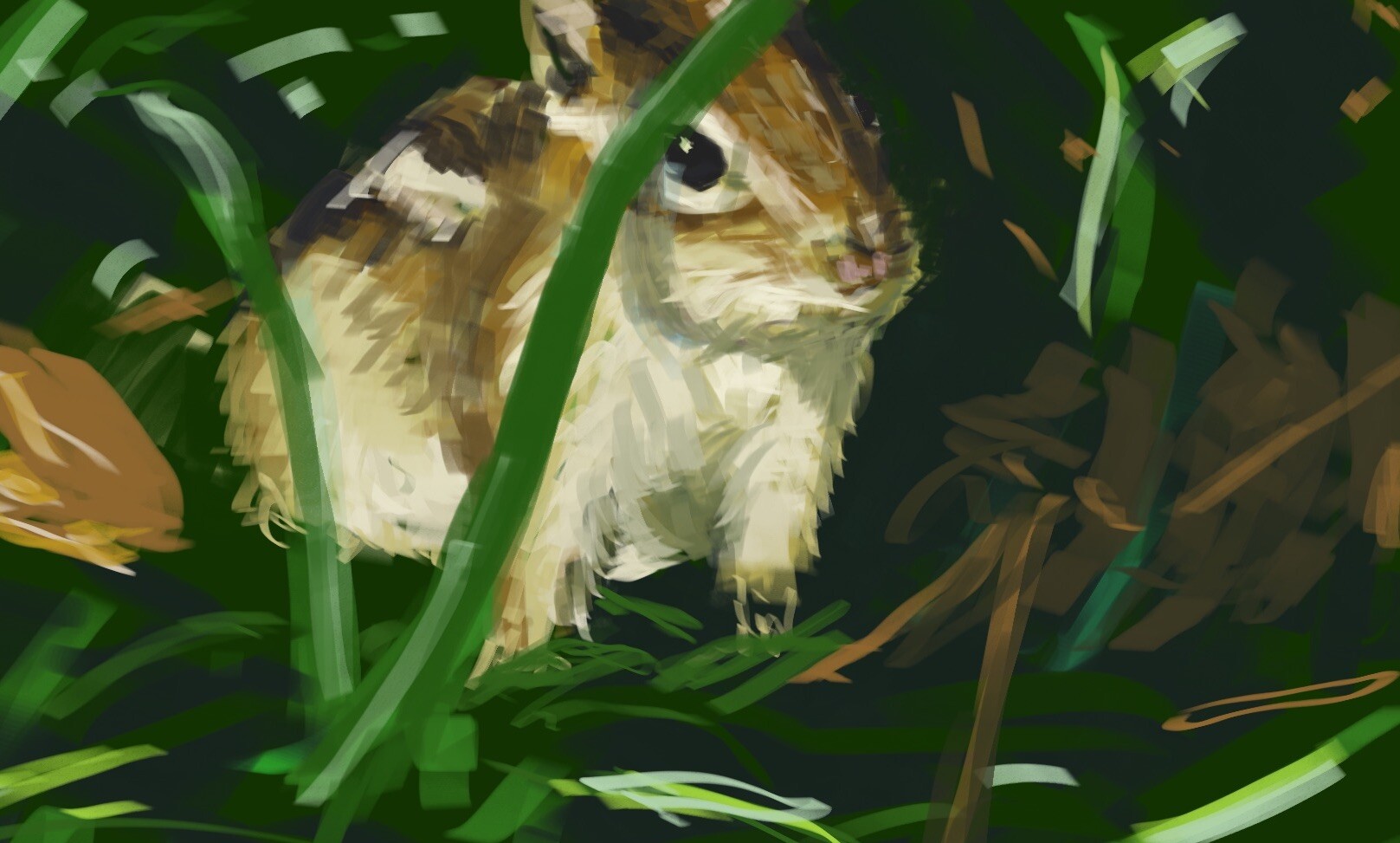 ArtStation - Chipmunk Speed Paint (30min)