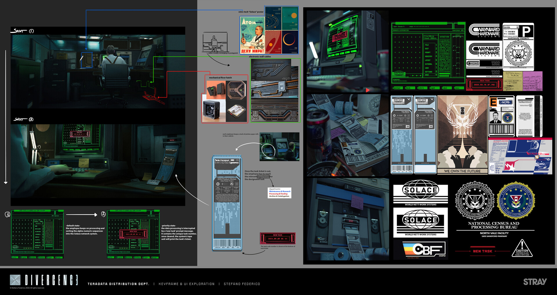 Stray Studios - Divergence - Teradata Distribution Dept.