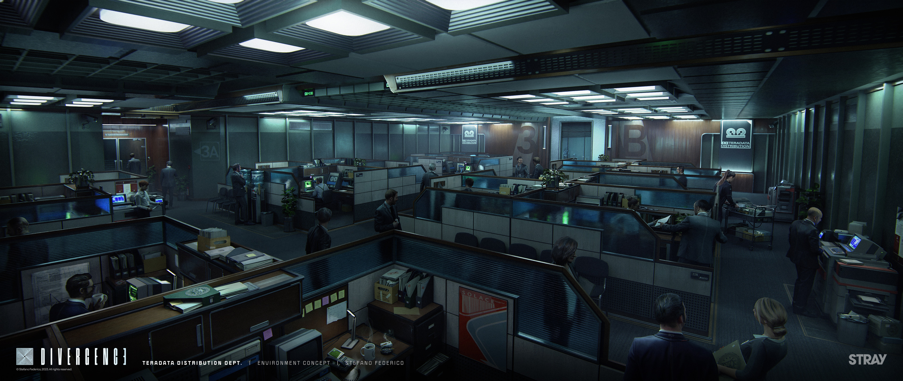 Stray Studios - Divergence - Teradata Distribution Dept.