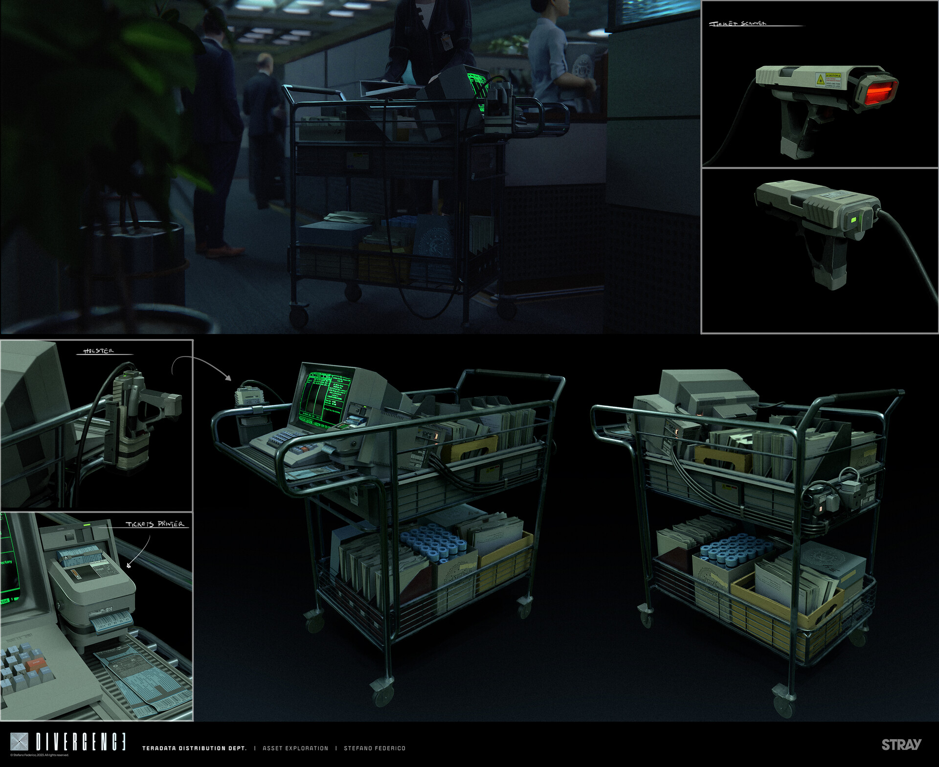 Stray Studios - Divergence - Teradata Distribution Dept.