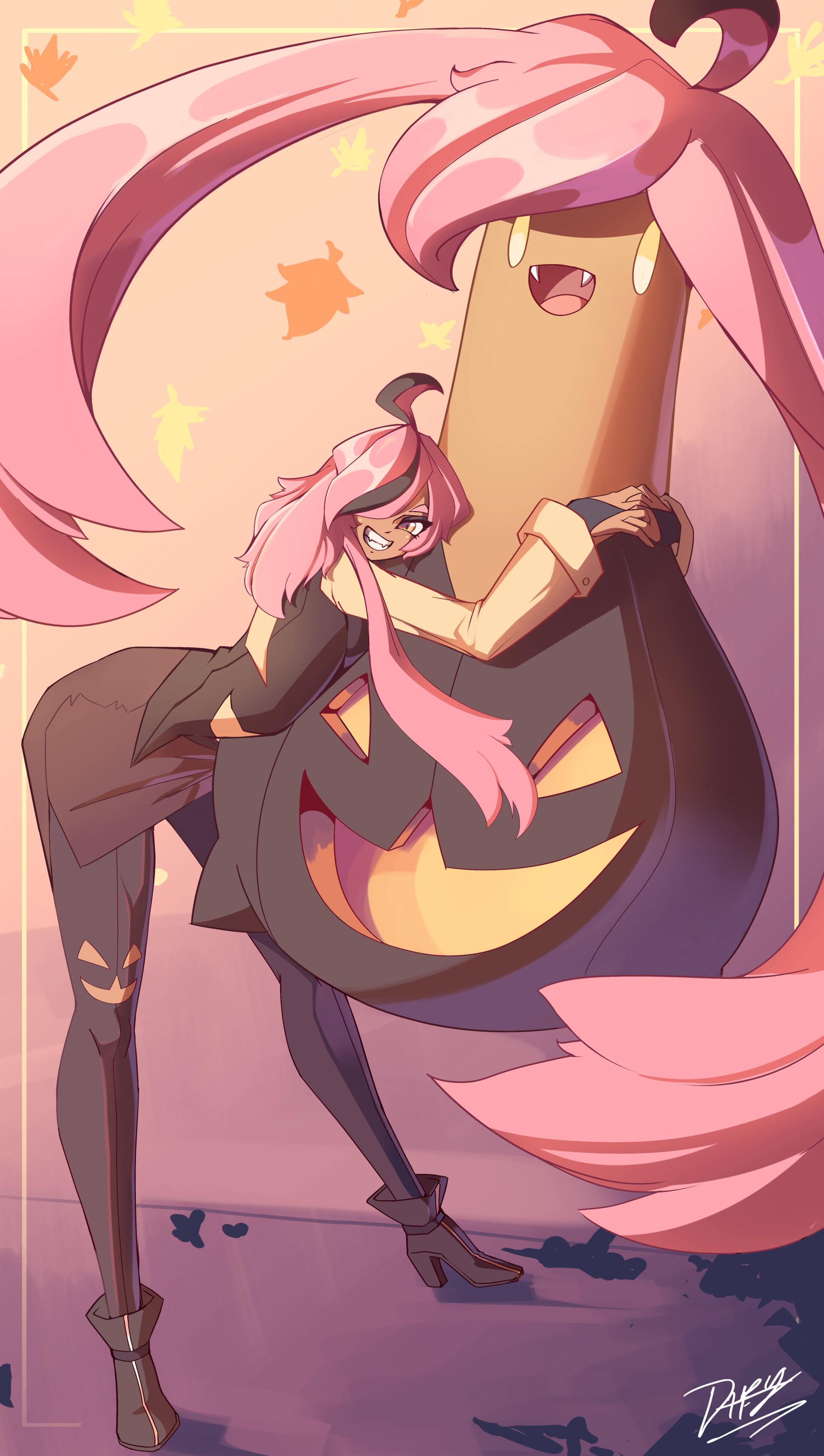 ArtStation - Gourgeist girl