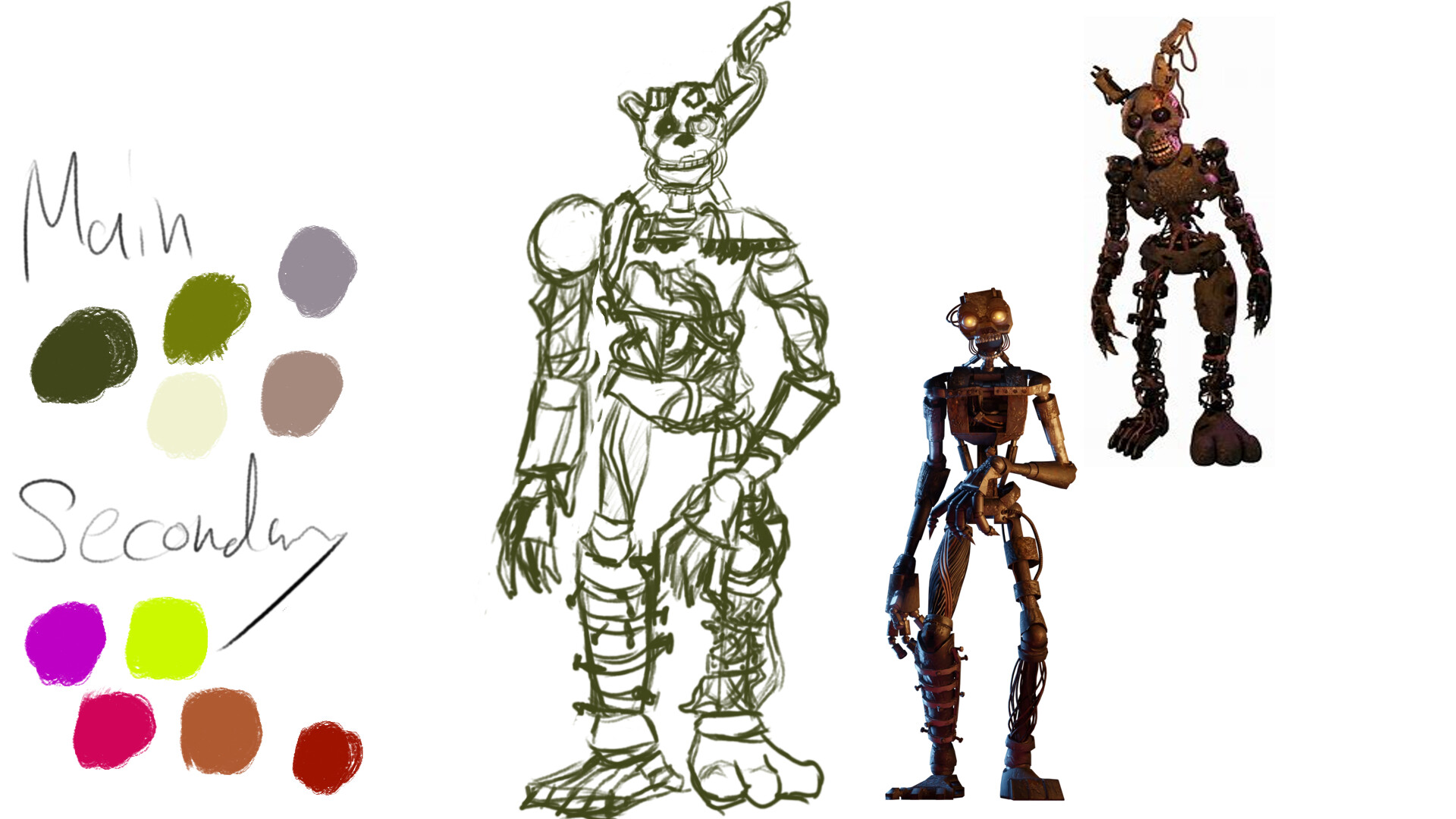 ArtStation - "A Springlock Failure" FNAF Audio Drama, "The Sprimic ...