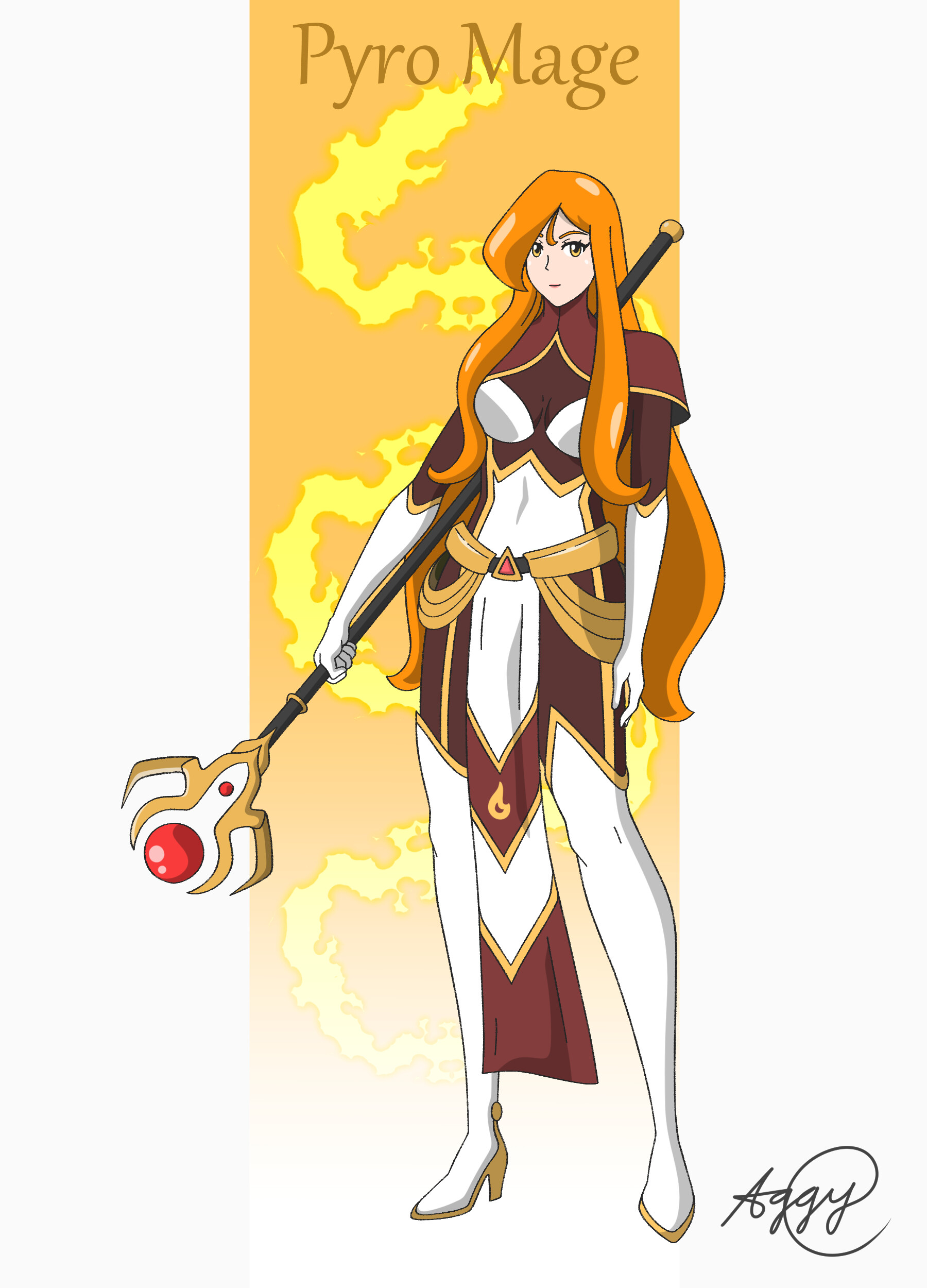 ArtStation - Pyro Mage