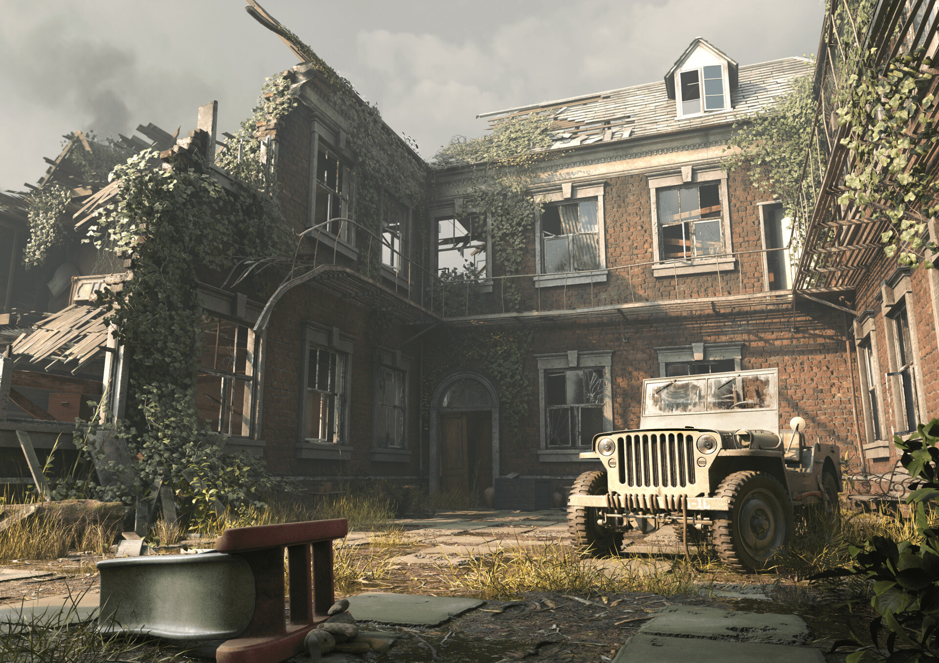 ArtStation - Old battlefield