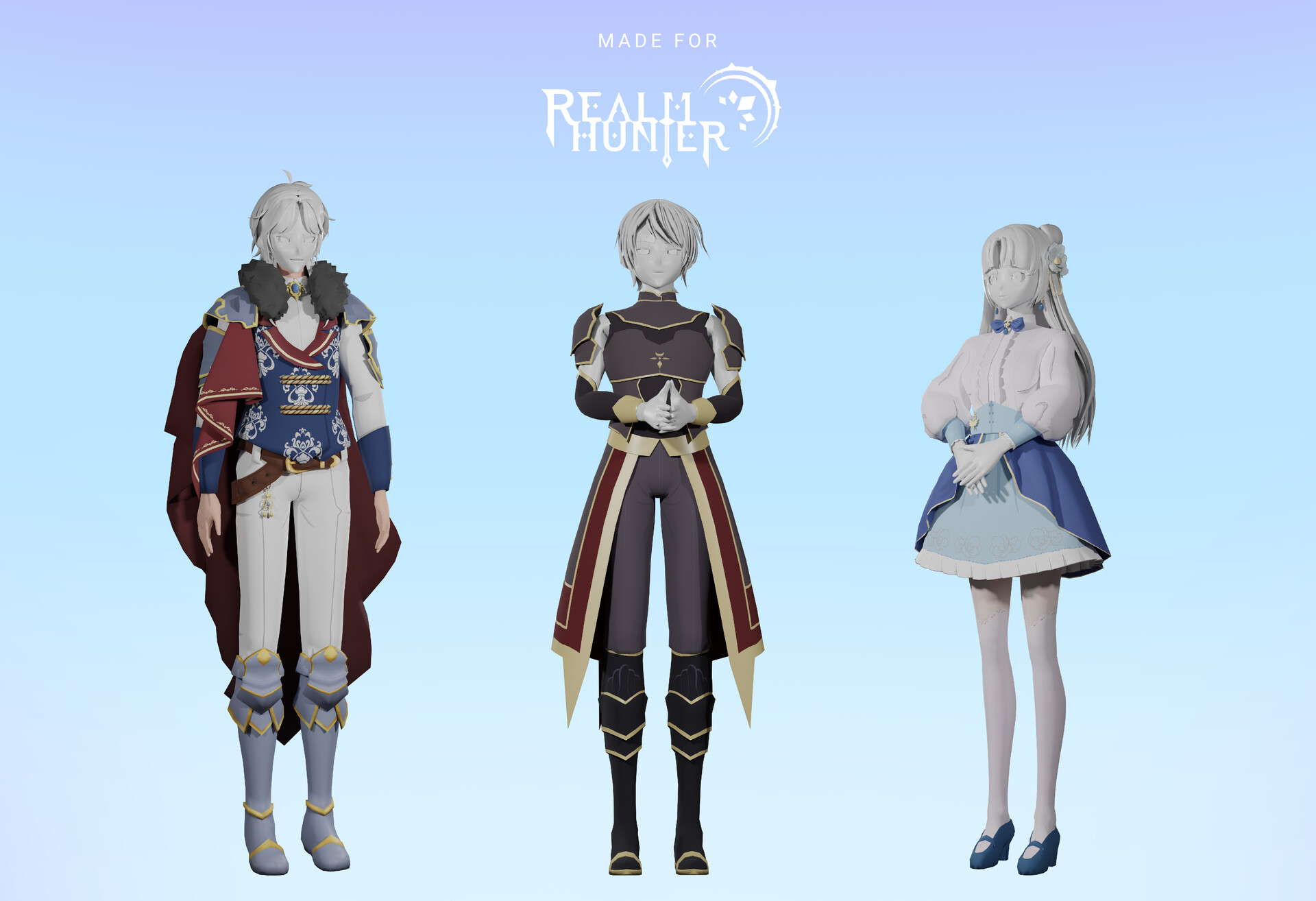 ArtStation - Clothes for Realm Hunter