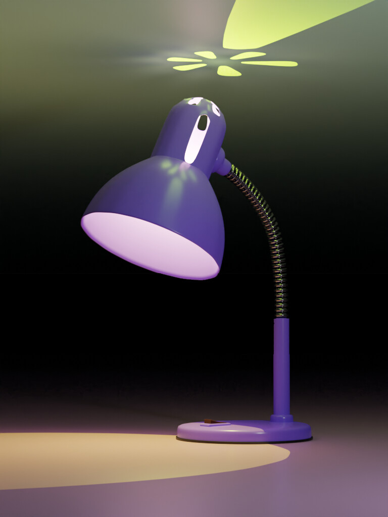 ArtStation - Simple Desk Lamp