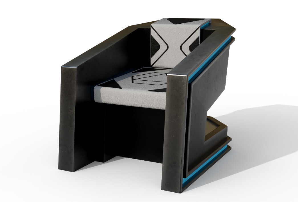 ArtStation - Sci-Fi Chair