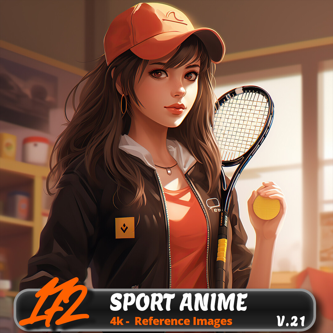 ArtStation - SPORT ANIME VOL. 01/ 4K/ Reference Image
