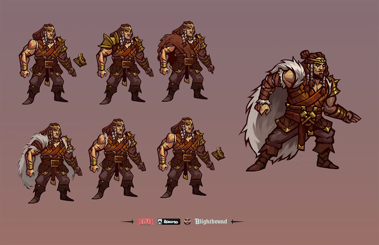 Gijs Witkamp - BLIGHTBOUND - Characters