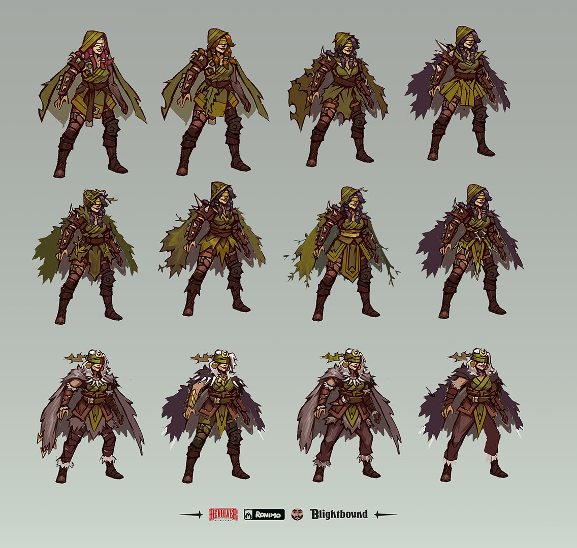 Gijs Witkamp - BLIGHTBOUND - Characters