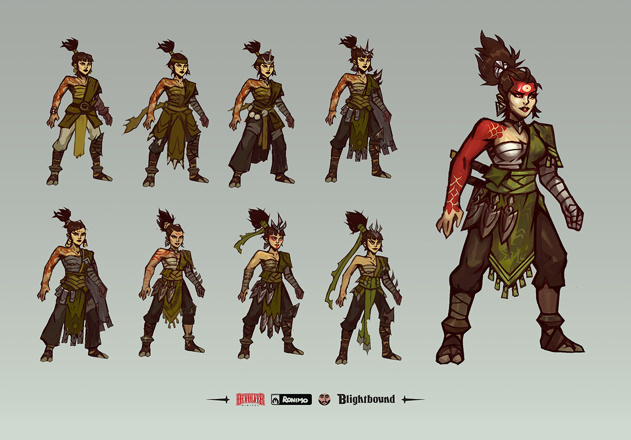 Gijs Witkamp - BLIGHTBOUND - Characters