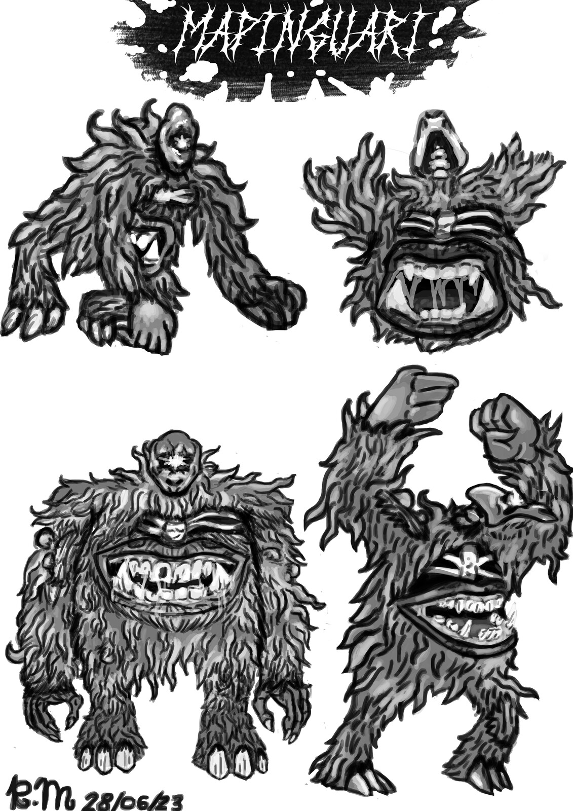 rafael_macacal - Brazil and its grotesque creatures