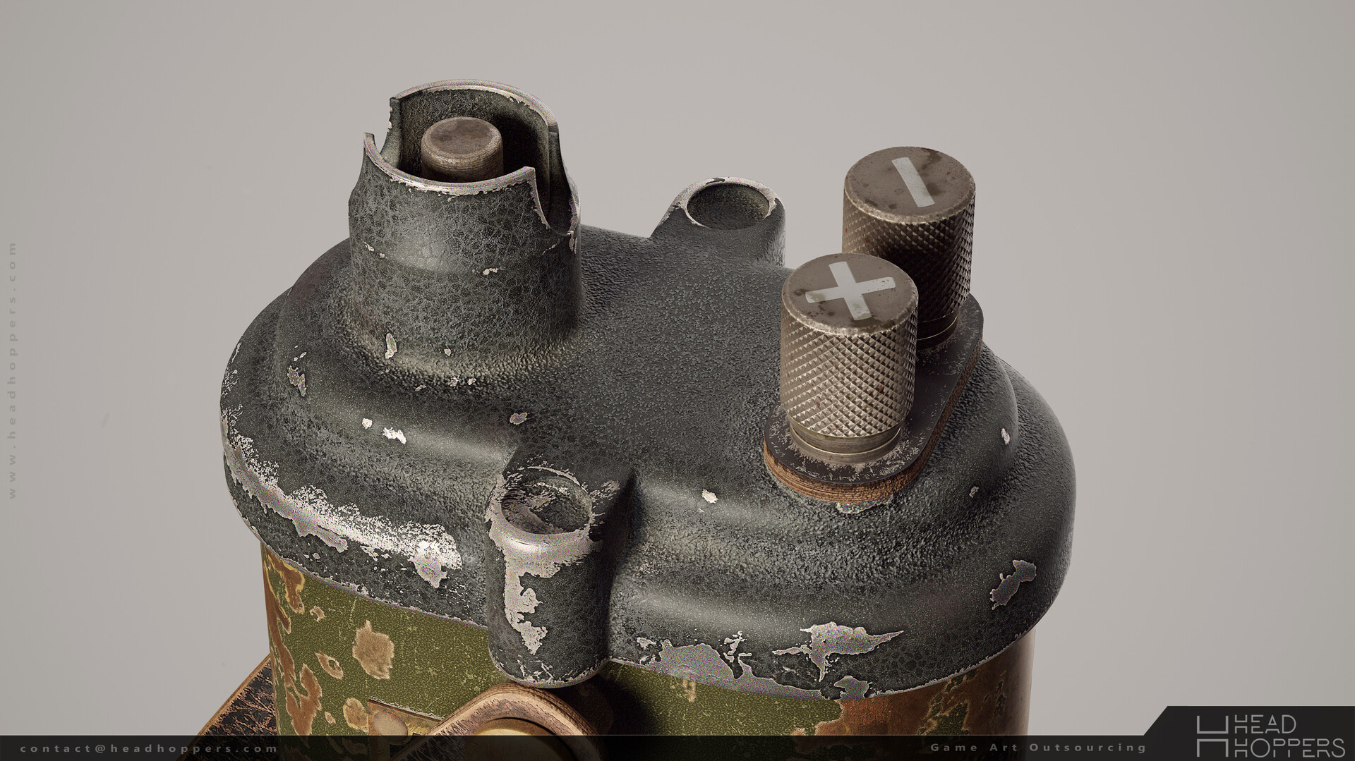 Head Hoppers Studios - Blasting Machine (Realtime/Game-Ready)