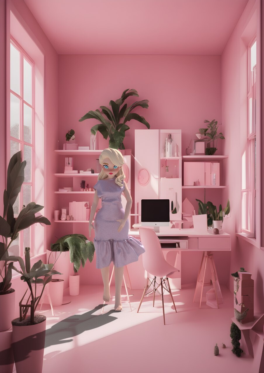 ArtStation - Barbie in New marvelous design