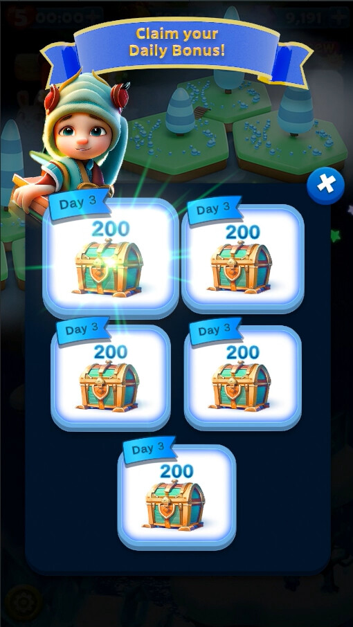 ArtStation - Popup_DailyBonus