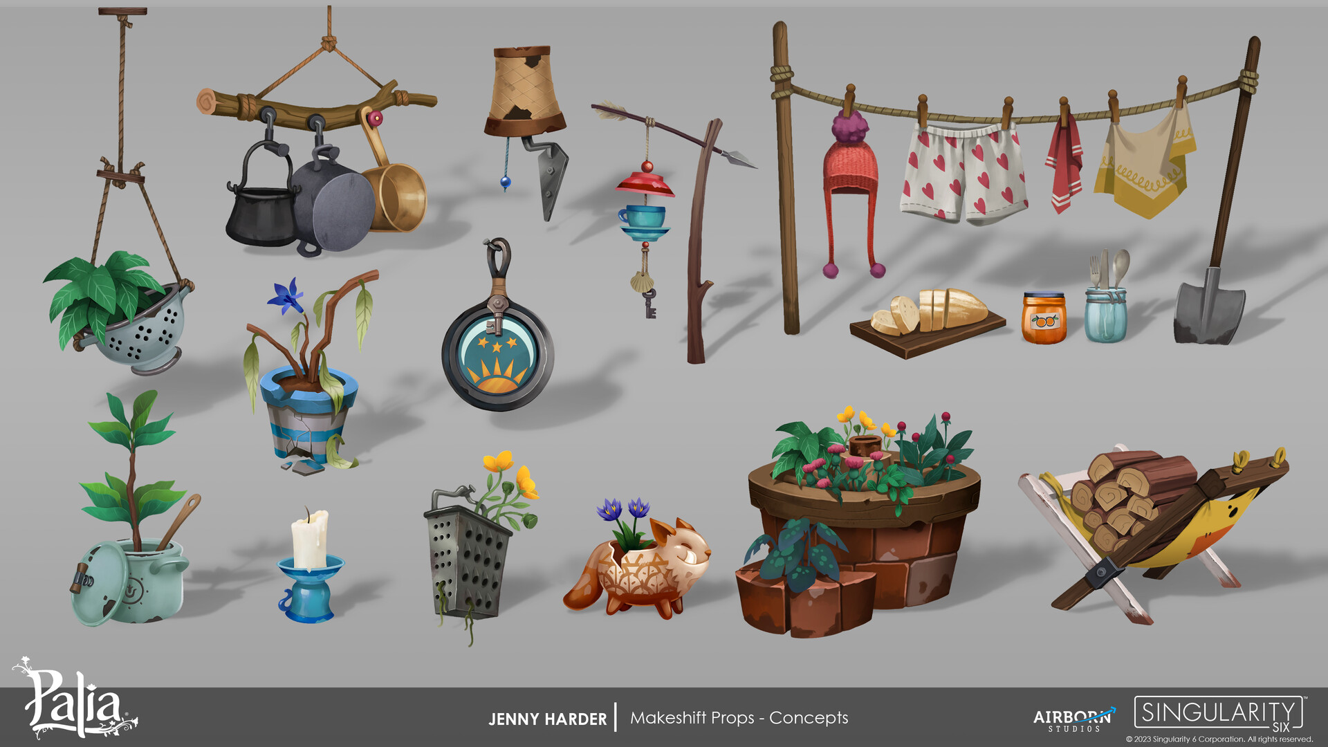 Airborn Studios - Palia - Makeshift Collection Concepts