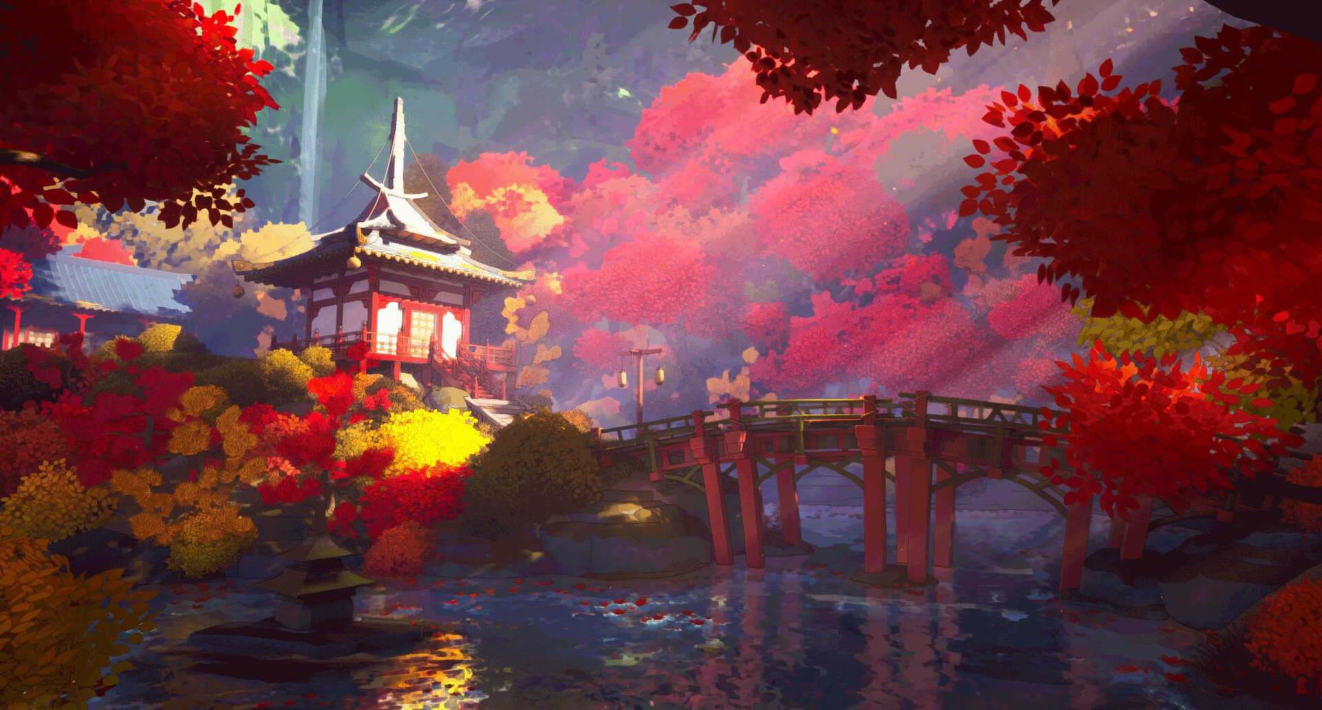 ArtStation - Red Temple