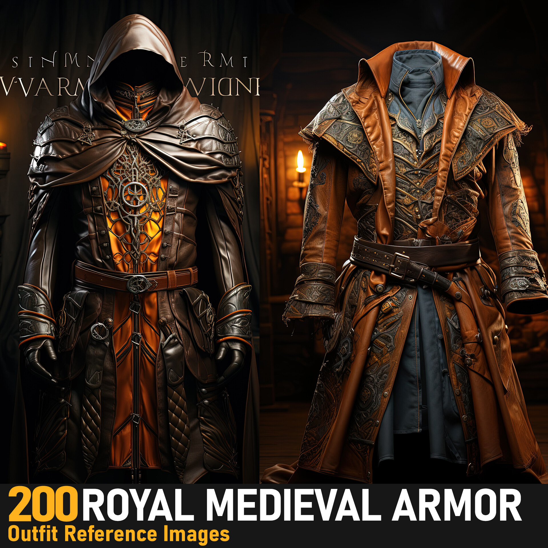 ArtStation - Royal Medieval Armor VOL.41|4K Reference Images