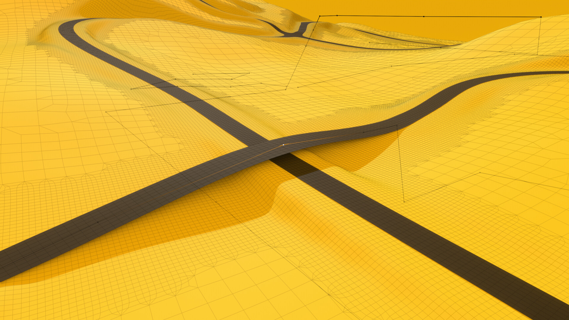 ArtStation - Roadscape - Terrain Carving Road Generator for Blender ...