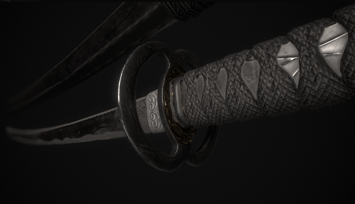 ArtStation - Katana 3D Model (Game-Ready)