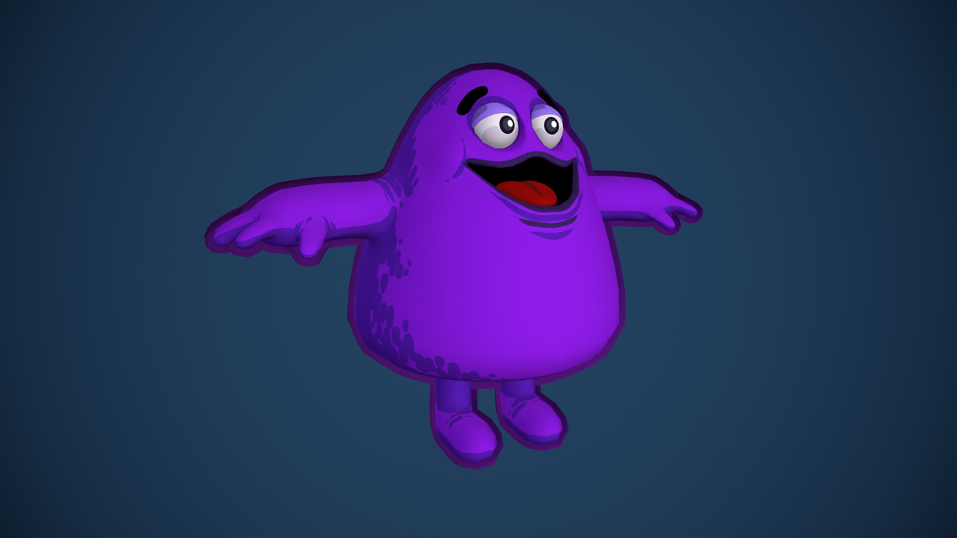 ArtStation - Grimace 3D