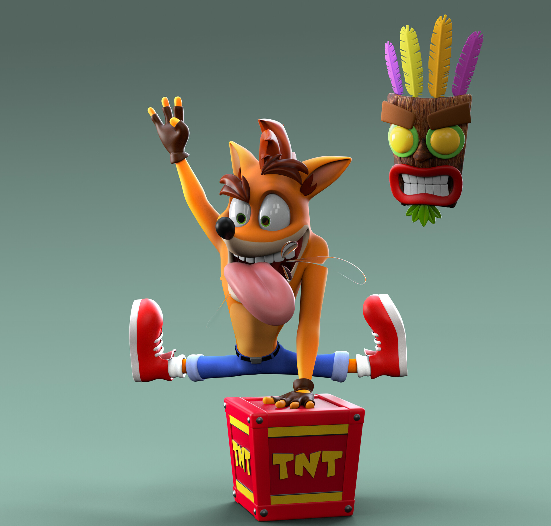 ArtStation - Crash character