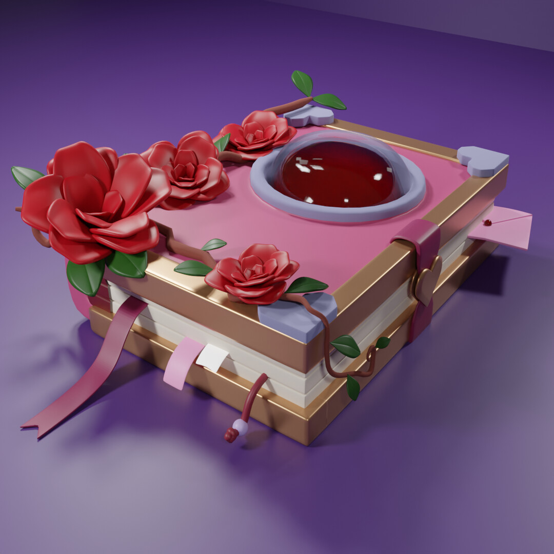 ArtStation - 3D Magic Book