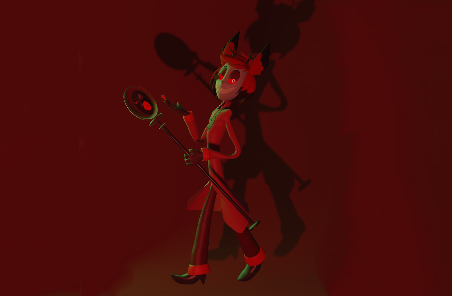 Alex Duck - Alastor from Hazbin Hotel