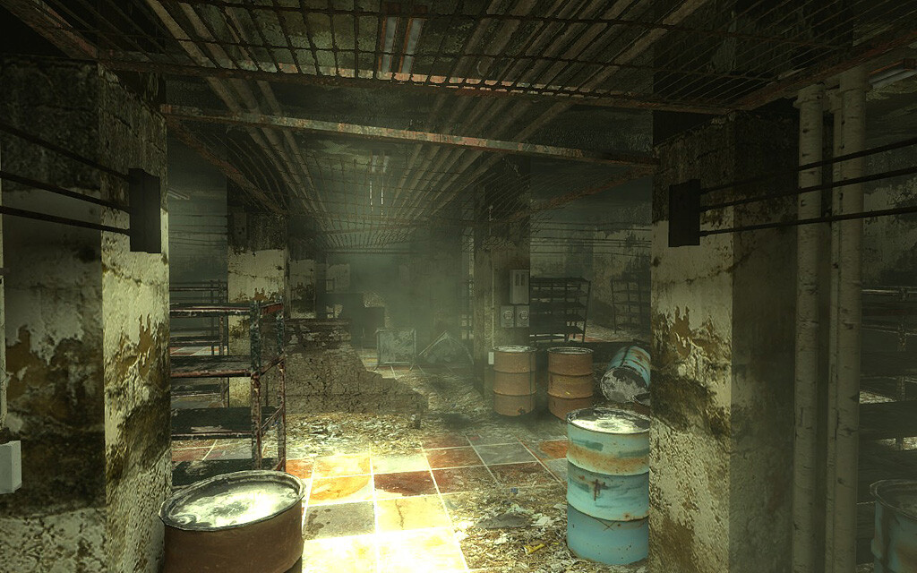 ArtStation - Bunker Scene (Source Engine 2010)