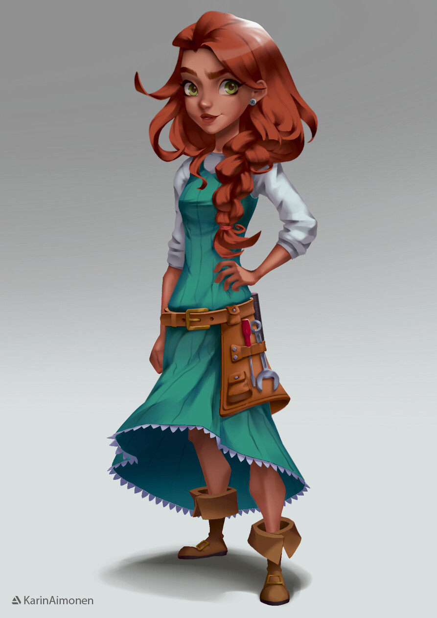 ArtStation - Mobile Game Character