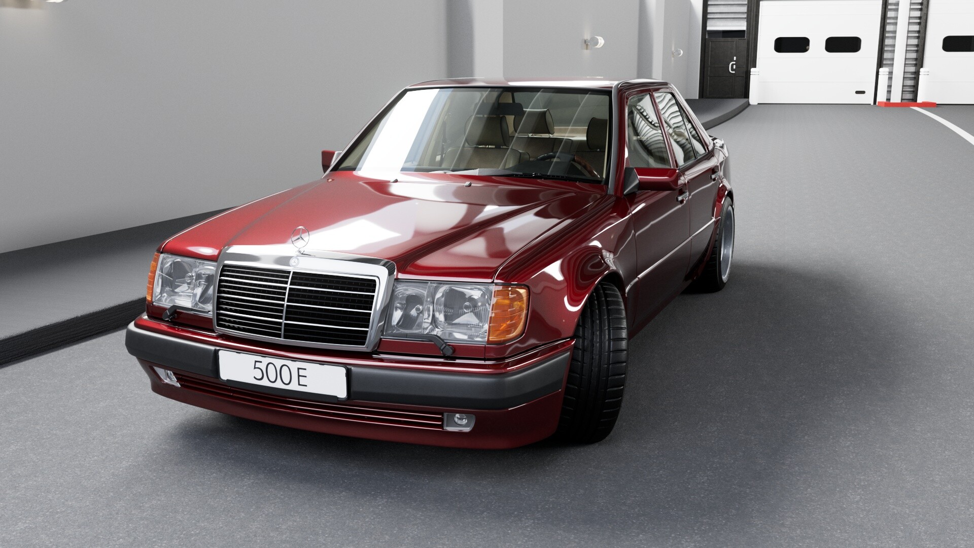 Yasser A. Muhsen - Mercedes-Benz 500E - 5.0 V8 - Redshift