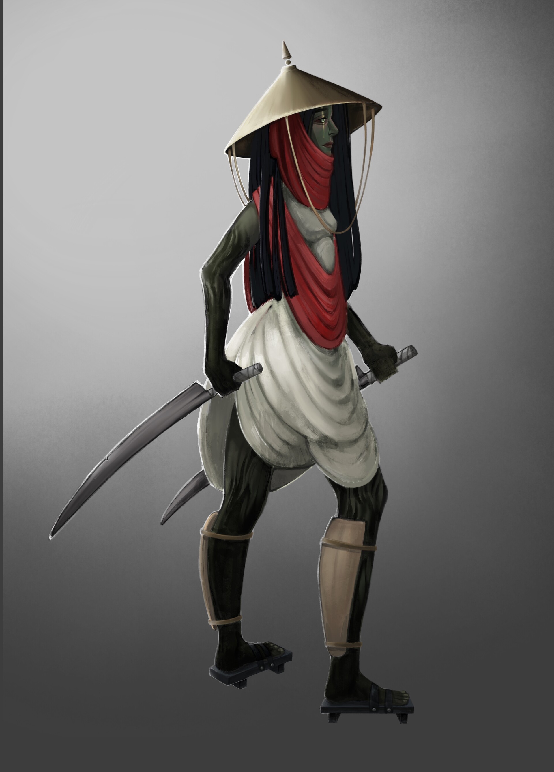 ArtStation - Asian character concept art