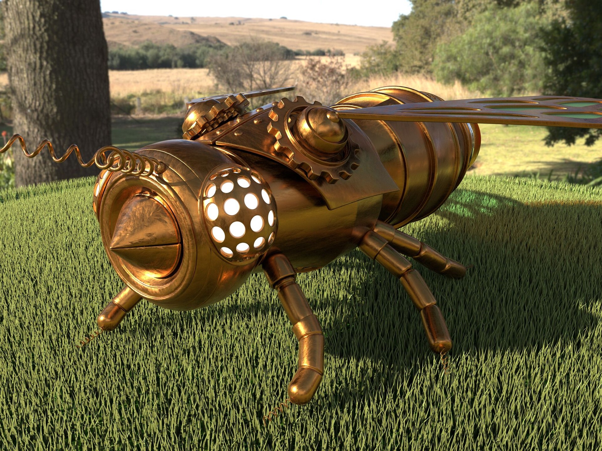 ArtStation - Steampunk Bug