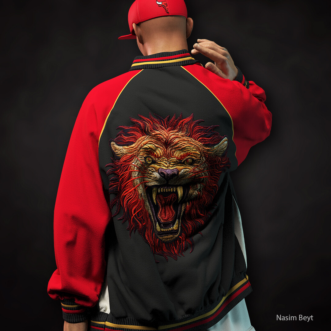 ArtStation - 15 Embroidery Decals-VOL02. SBSAR