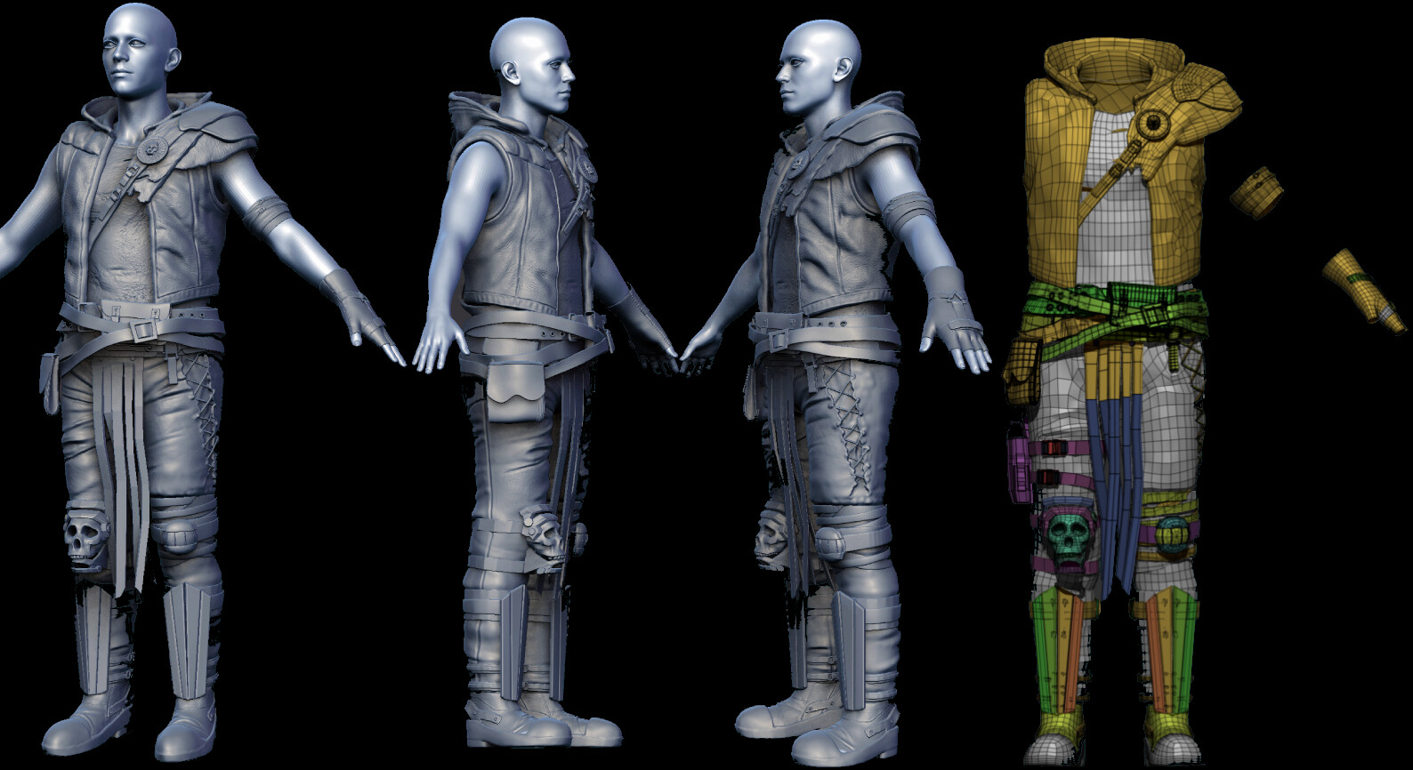 ArtStation - 3D Character Realistic Outfit for CGI