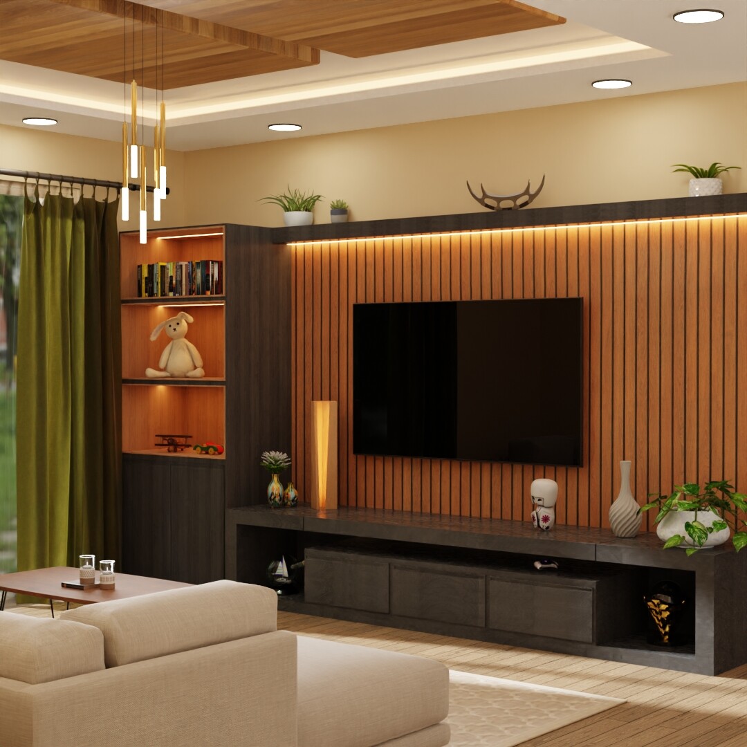 ArtStation - TV Unit ideas - Interior Design