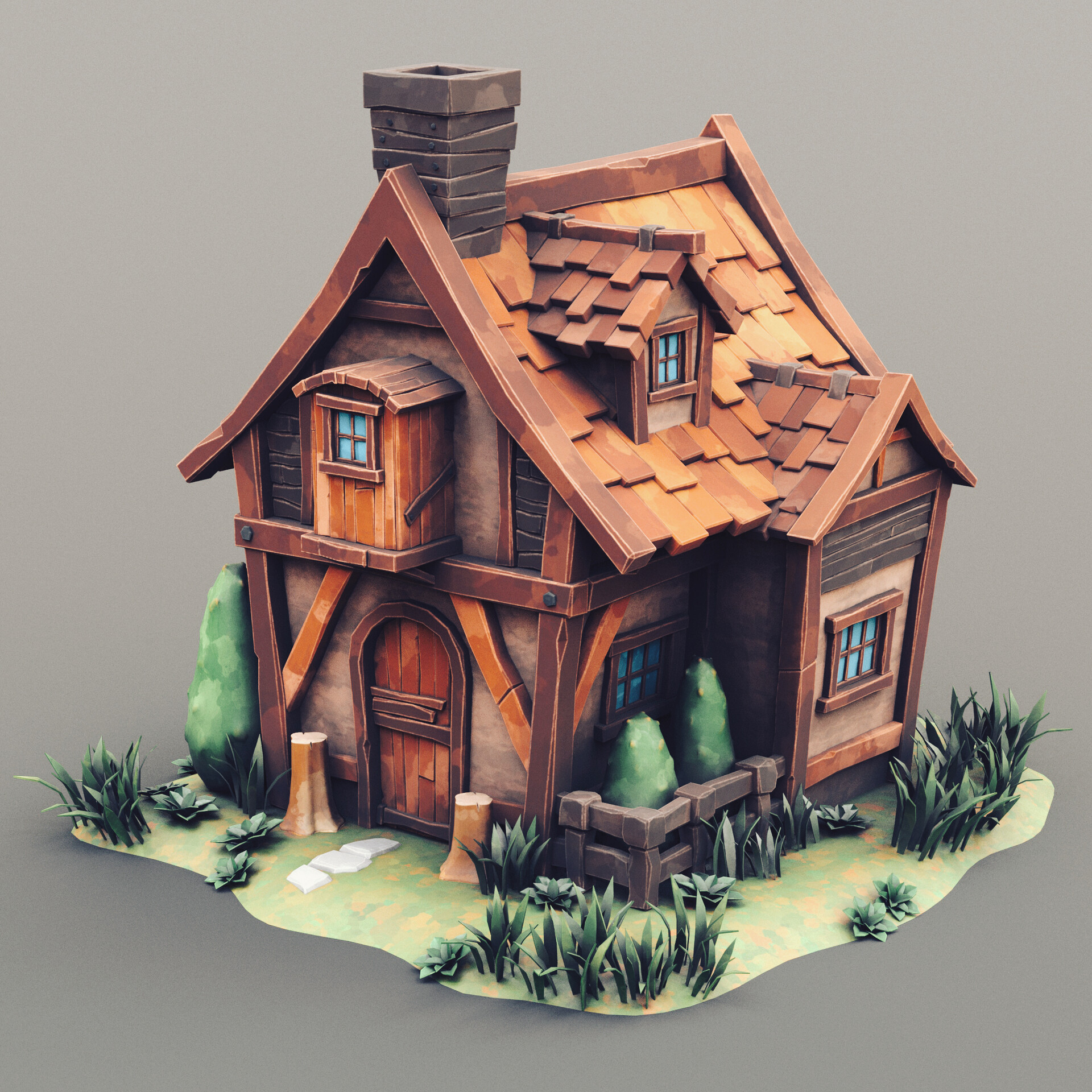 ArtStation - Small Cottage 04