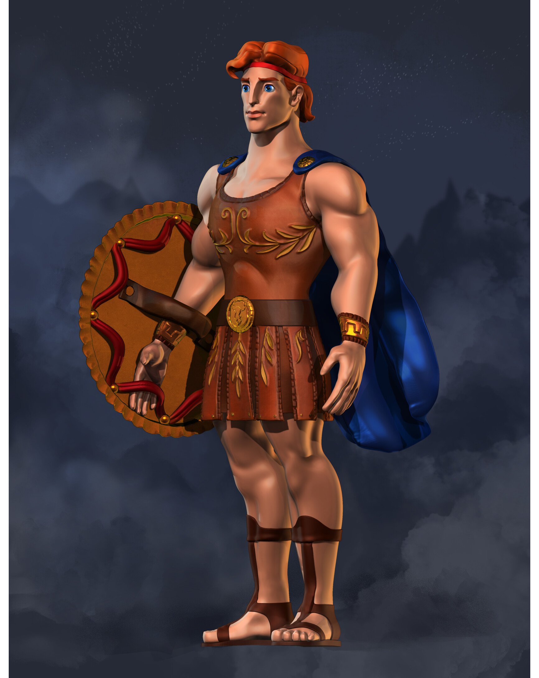 ArtStation - Hercules 3D model