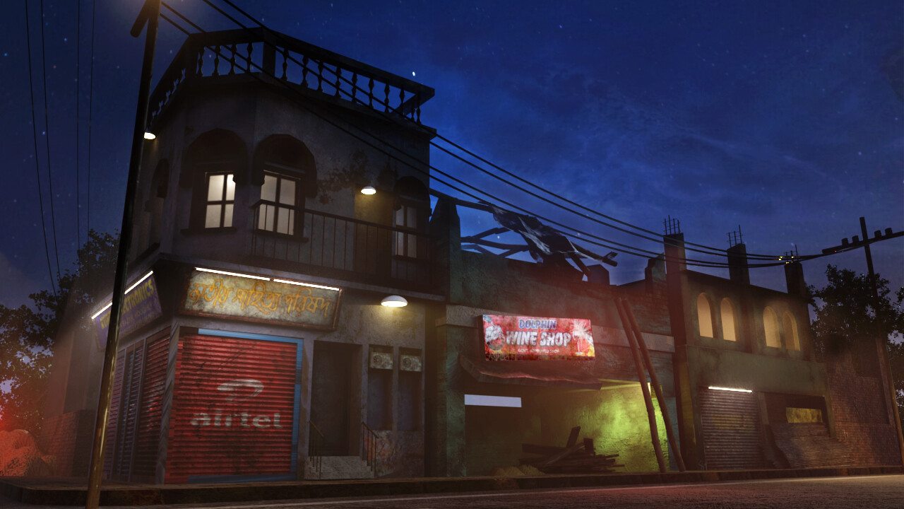 ArtStation - 3d Environment Scene