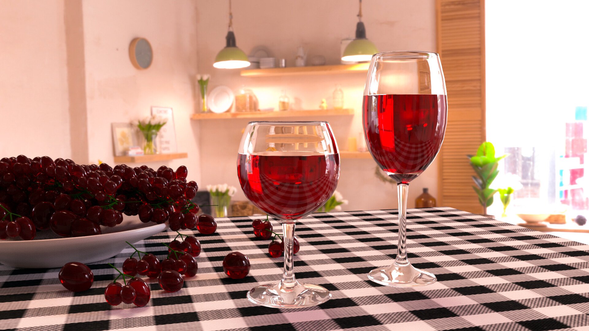 ArtStation - Wine glass