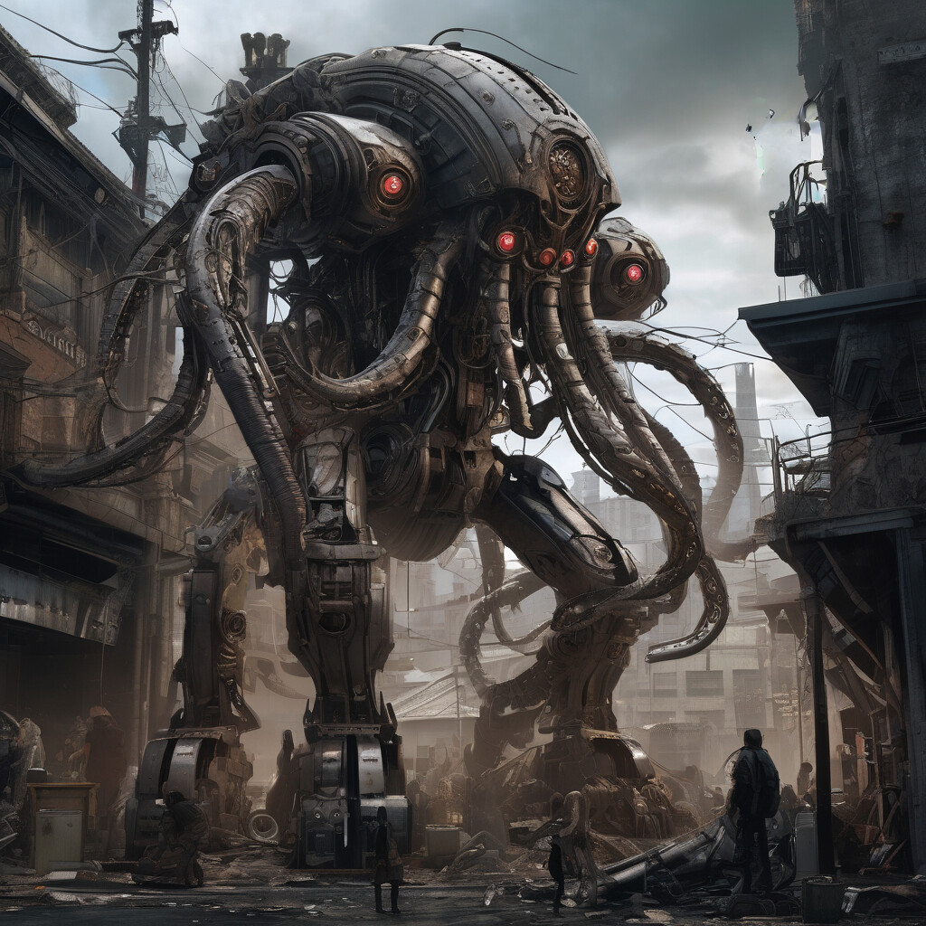 ArtStation - Mecha Monsters