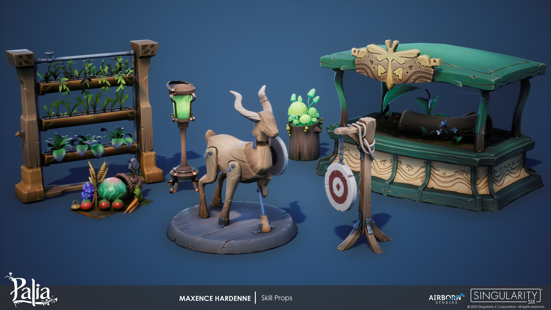 Airborn Studios - Palia - Guild Store Props
