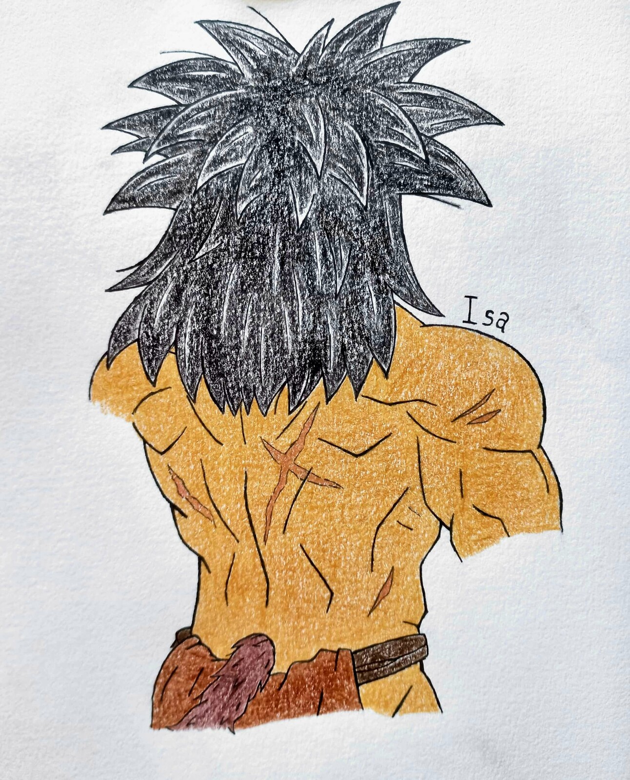 Isabelle dos Anjos - (DBS Broly's Redesign) Brokk's Full Body Reference