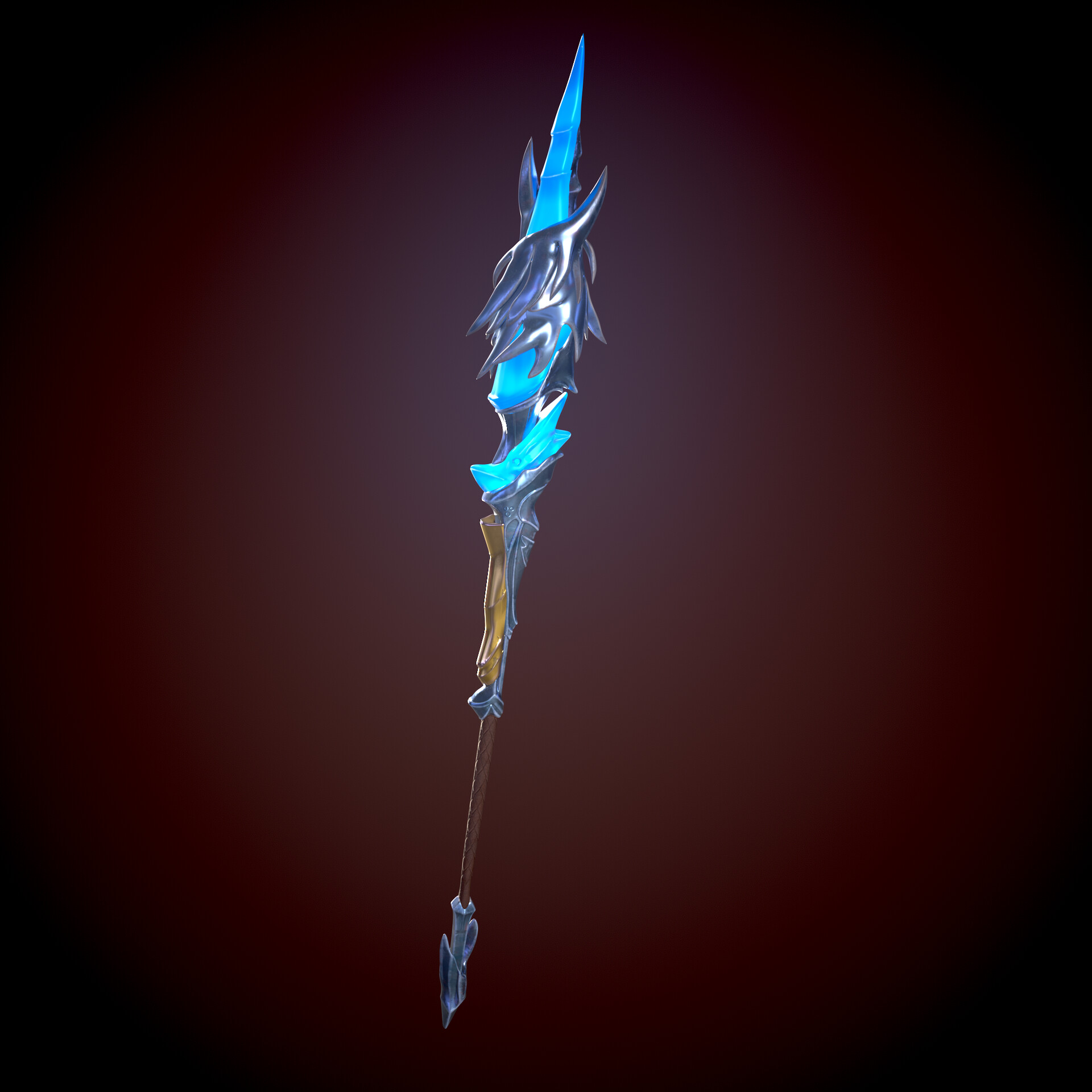 ArtStation - 3D Final Fantasy Lance - Designed by Preston Alexander