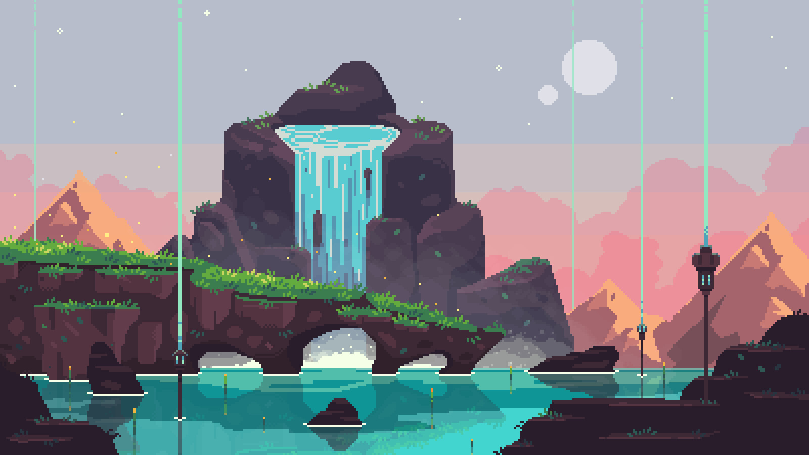ArtStation - WaterFall