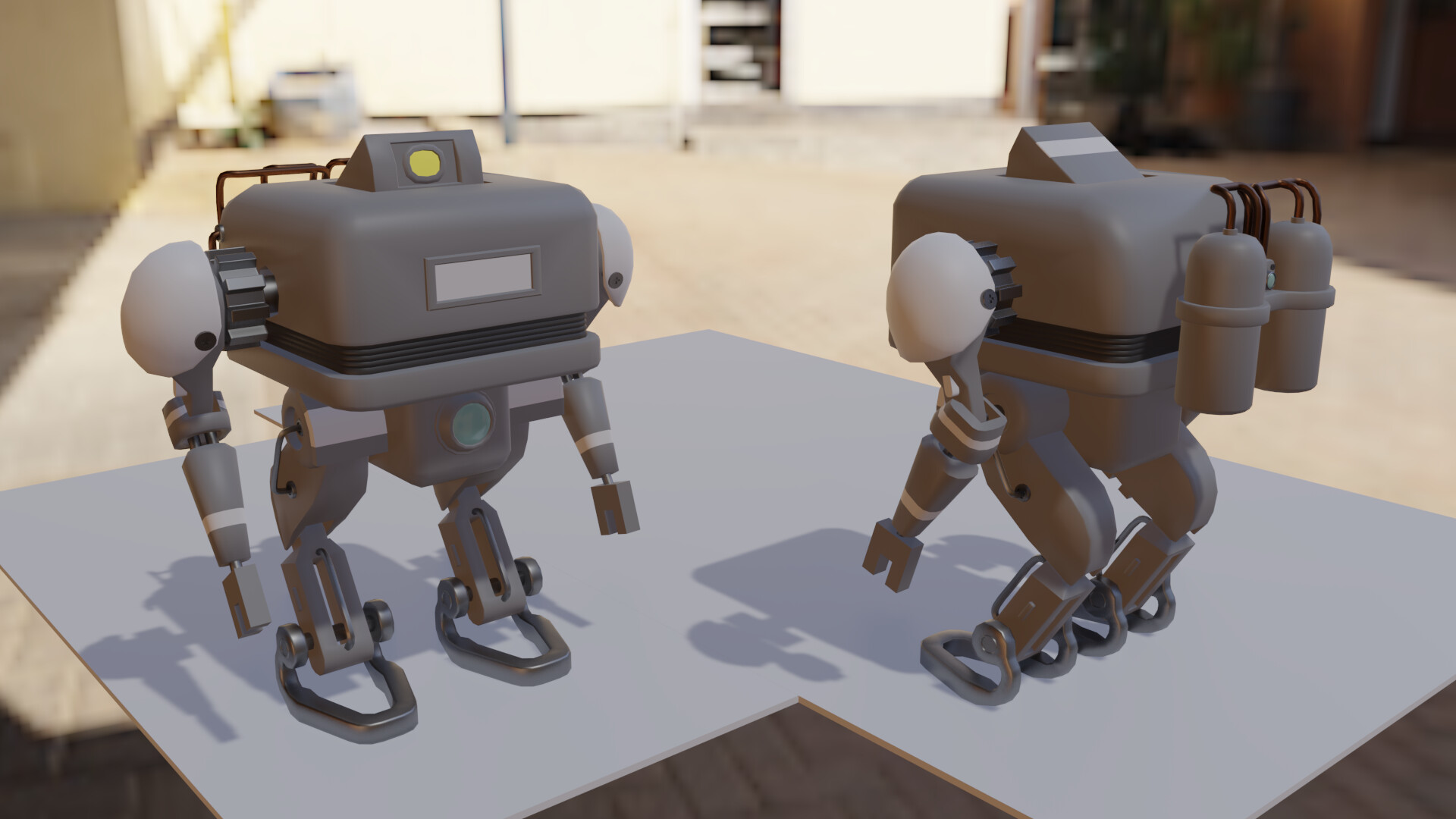 Alex Saleteg - "Like Clockwork" character showcase