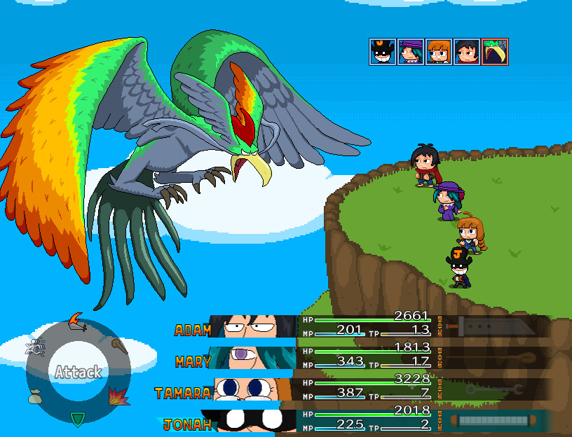 ArtStation - Ziz, Ruler of Birds