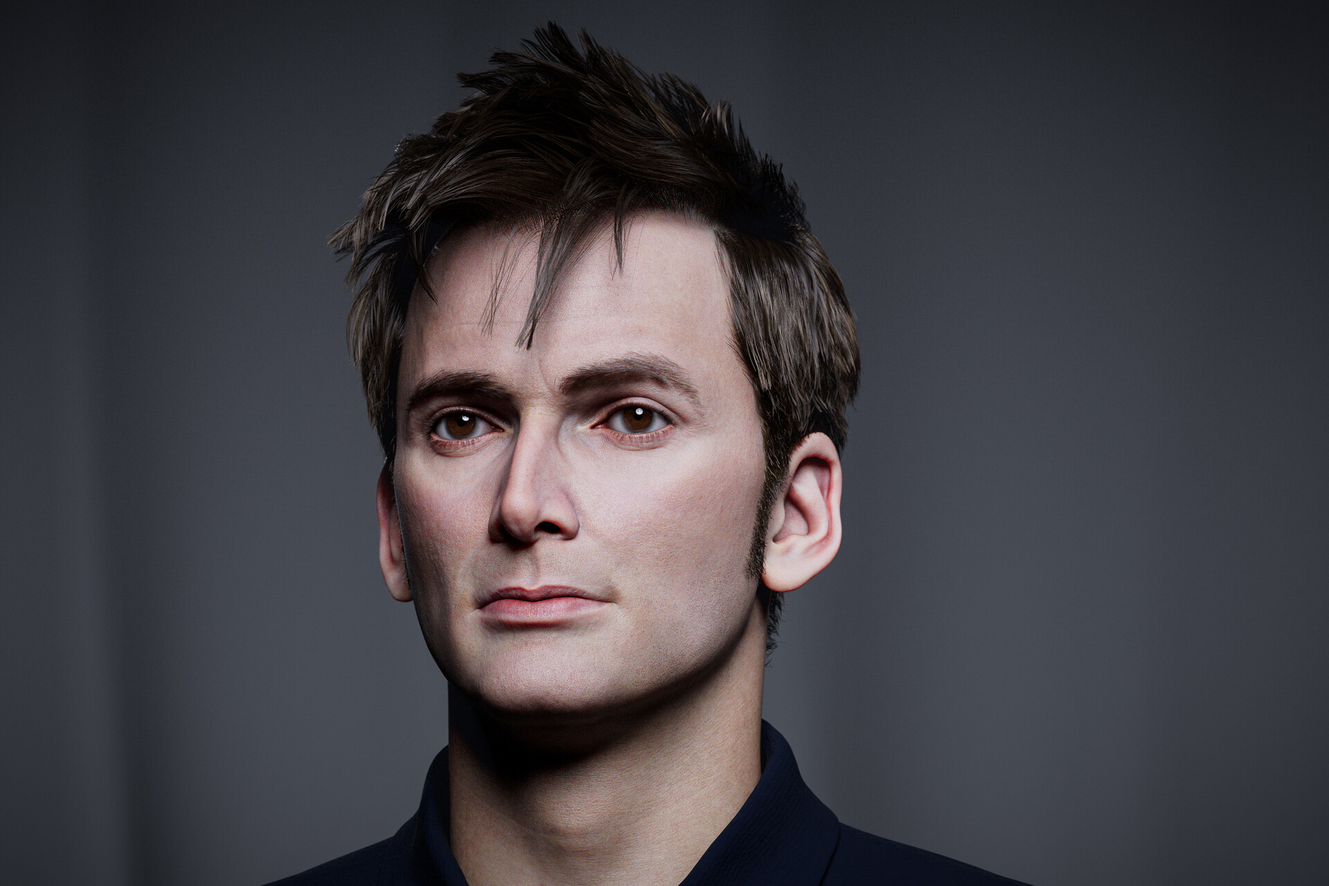 ArtStation - David Tennant - Likeness