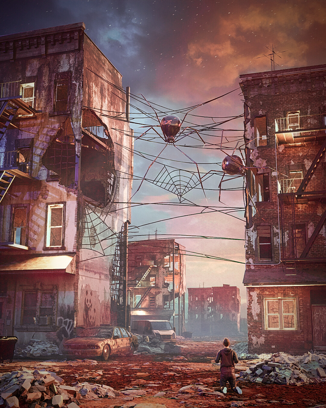 Darshan Shete - Spider Invasion