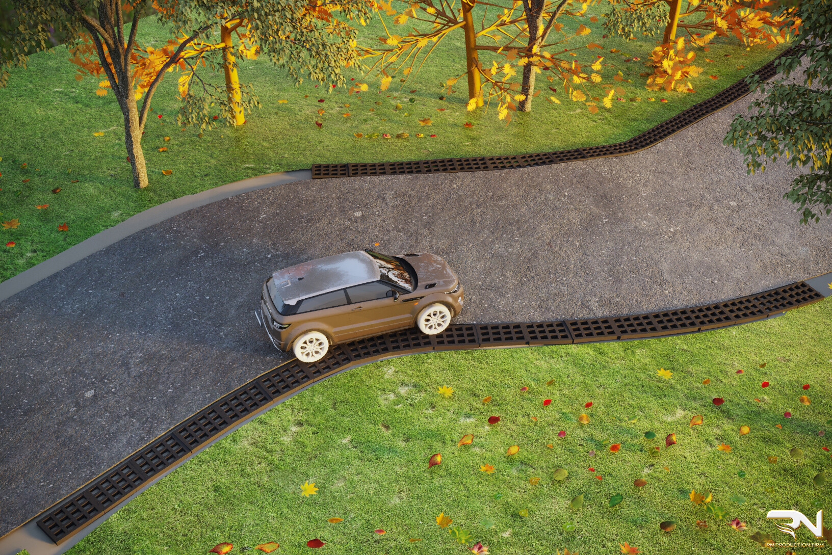 ArtStation - 3D "Safety Road Blocks" Project